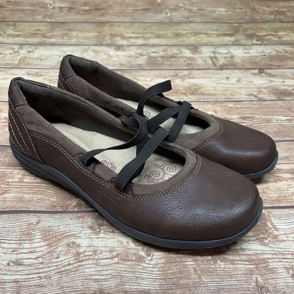 Earth Spirit | Shoes | Earth Spirit Ballet Gelron Slip On Flats 9 Brown Comfort Minimalist Mary ...